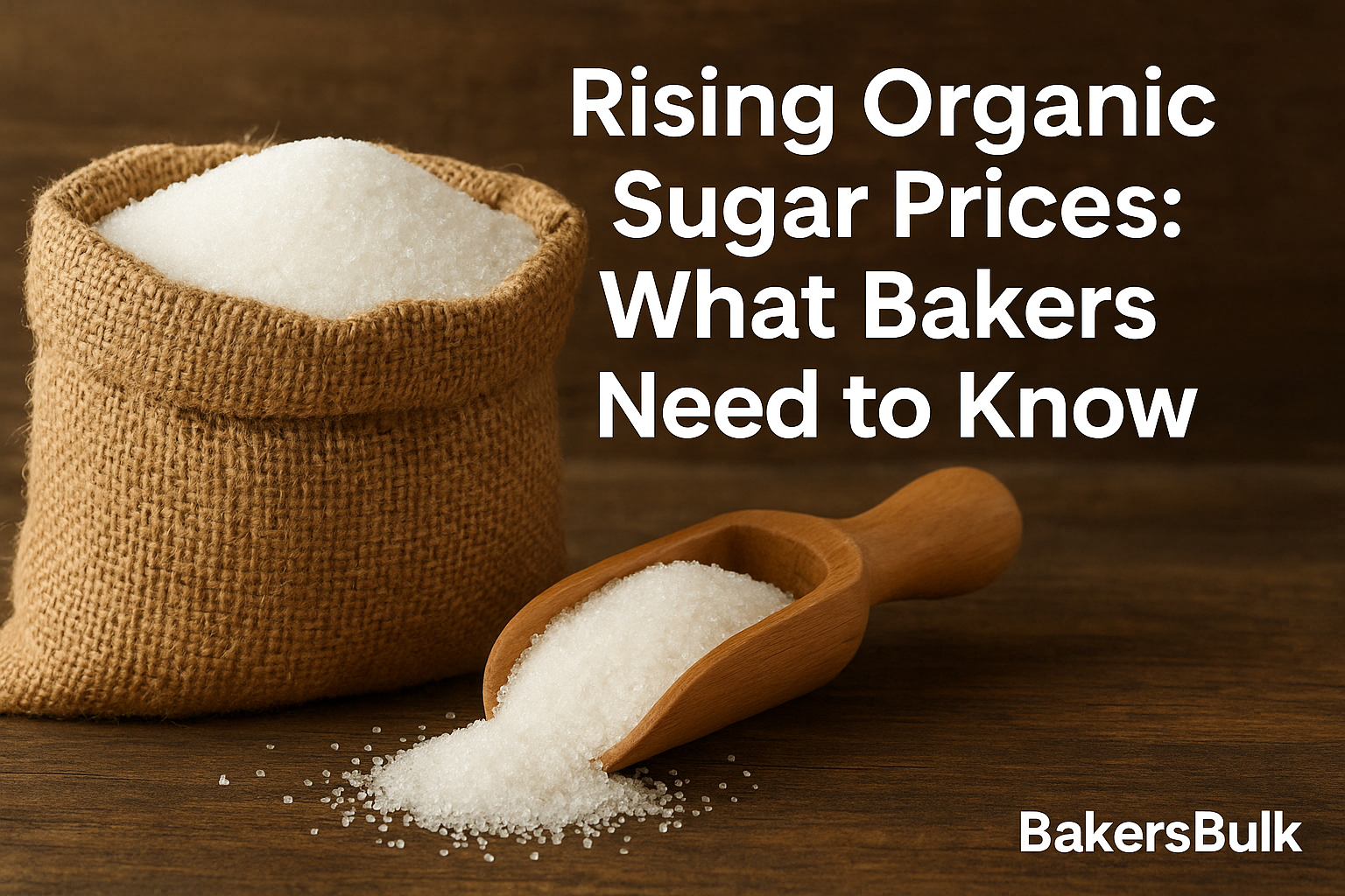 Rising Organic Sugar Prices: What Bakers Need to Know | BakersBulk