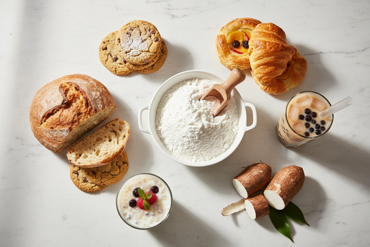Tapioca Starch & Modified Tapioca Starch | BakersBulk